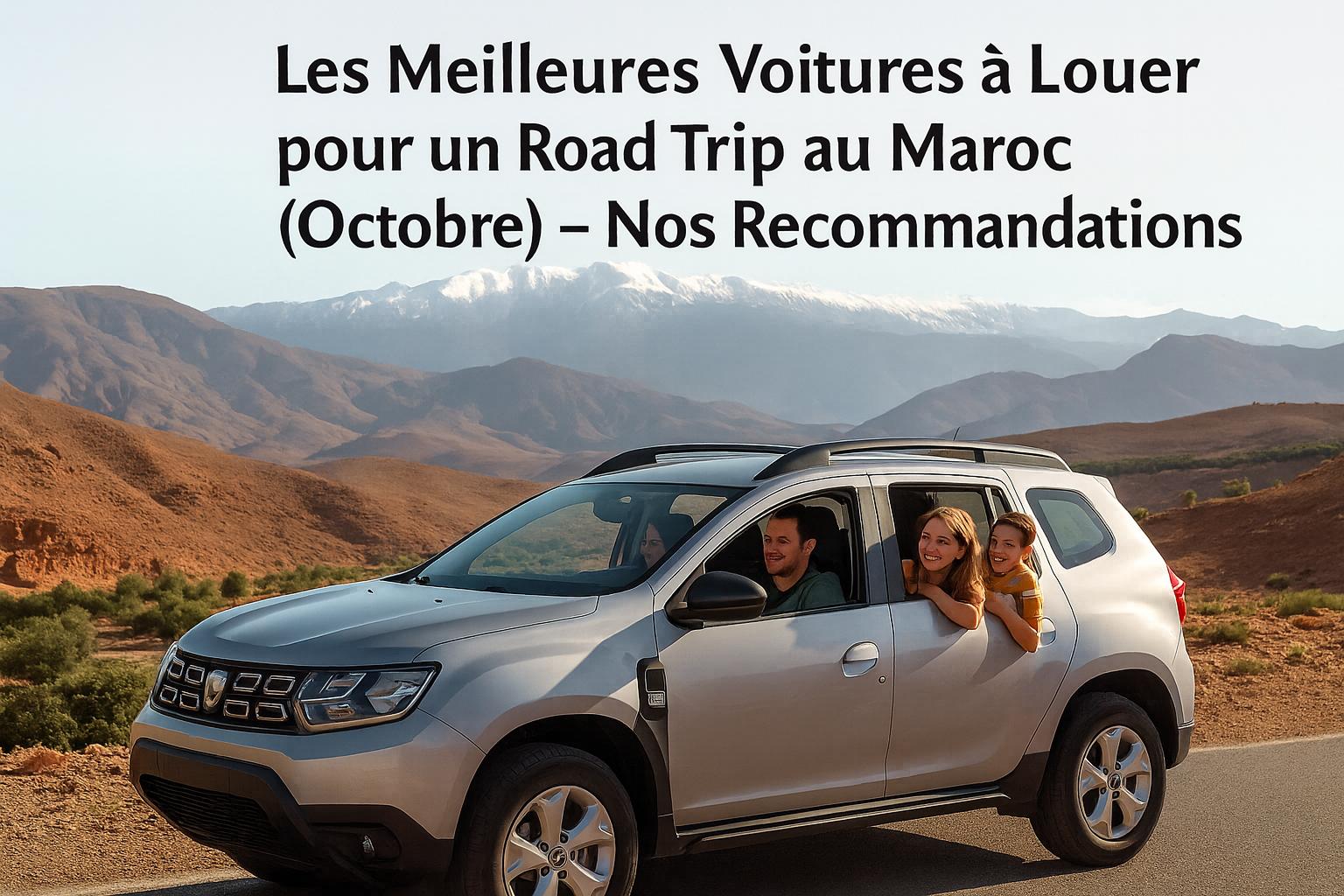 Les Meilleures Voitures à Louer pour un Road Trip au Maroc - AKHIYAT ...